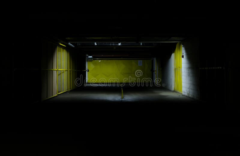 Night Garage stock image. Image of parking, night, rectangle - 1585445