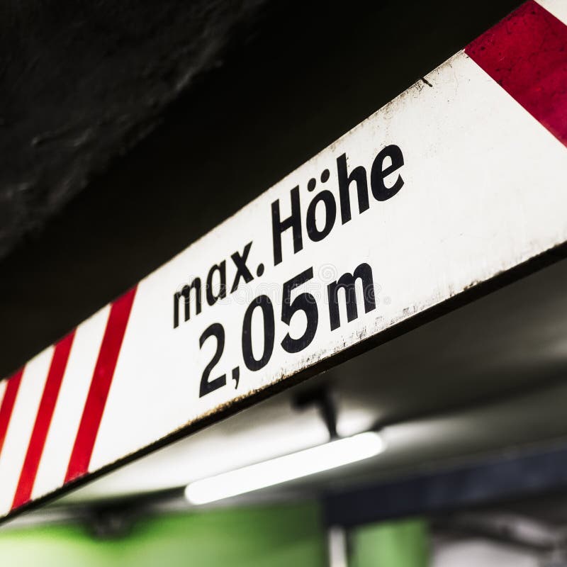 Maximum height sign stock photo. Image of warning, maximum - 11977136