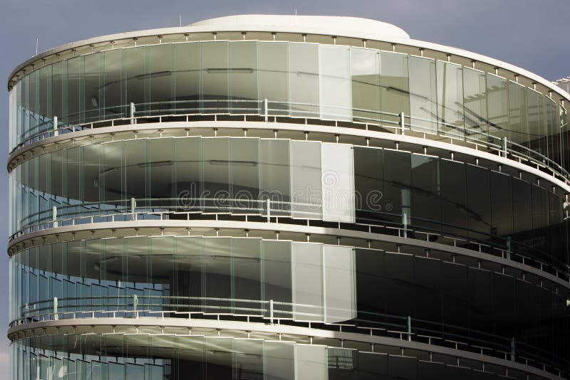 Concrete Round Parking Garage Stock Image - Image of climb, crown: 96352121
