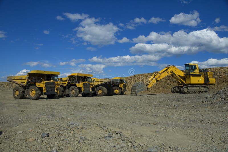 Big mining truck stock photo. Image of build, haul, diesel - 15167424