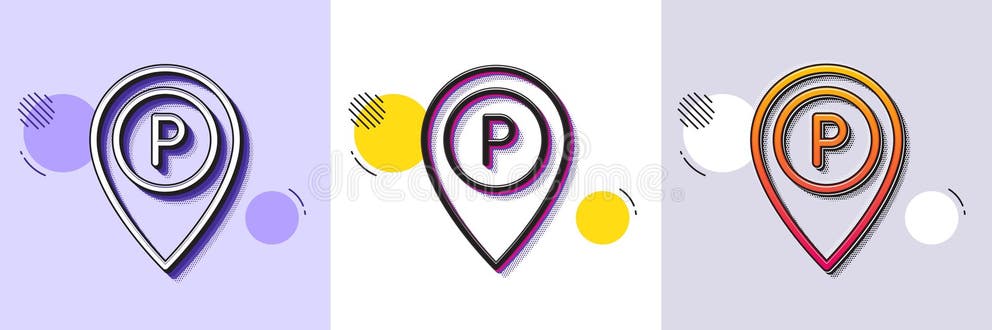 Parking Pointer Icon Stock Illustrations – 6,075 Parking Pointer Icon ...
