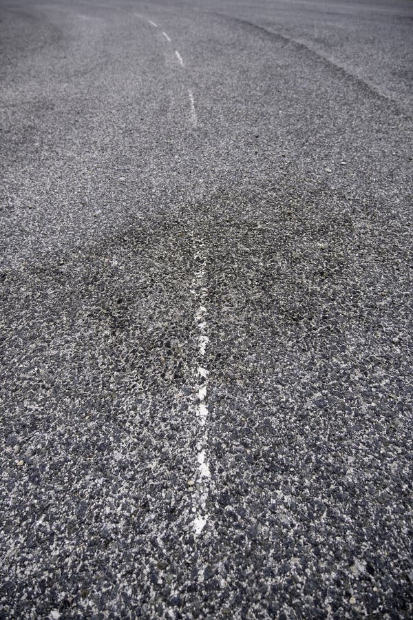 Parking Lines in a Parking Lot Stock Photo - Image of mark, black ...