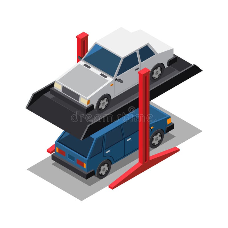 Parking Lot Icon stock illustration. Illustration of city - 273659464