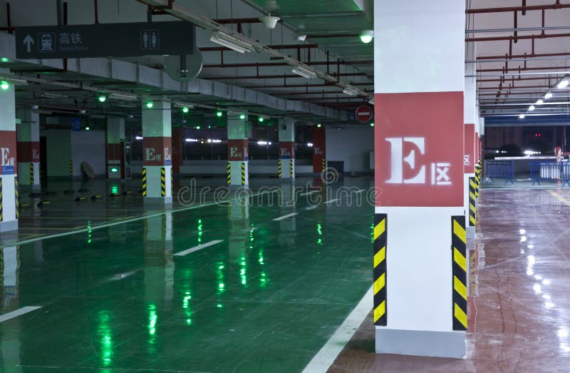 Parking lot stock photo. Image of architecture, parking - 36744126