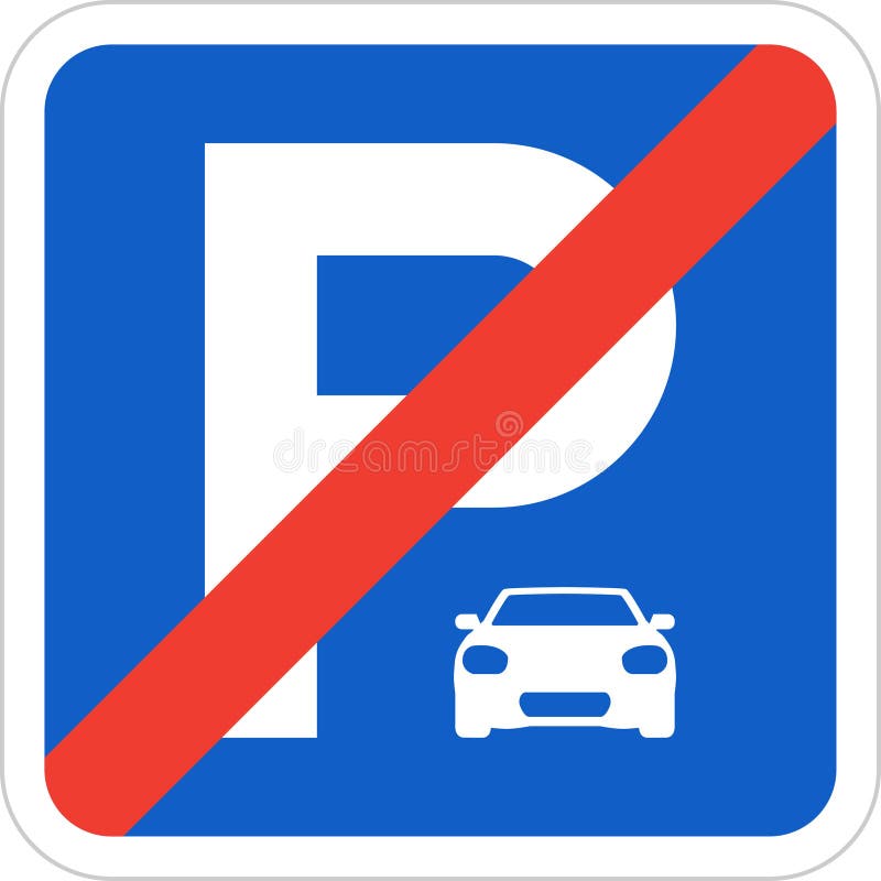 Parking Lot, Road Signs, Set, Vector Icon. Parking Signs Vector. Stock ...