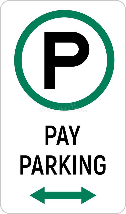 Parking Lot, Road Signs, Set, Vector Icon. Parking Signs Vector. Stock ...