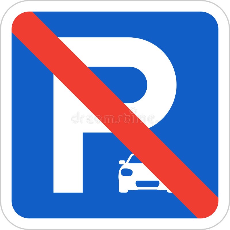 Parking Lot, Road Signs, Set, Vector Icon. Parking Signs Vector. Stock ...