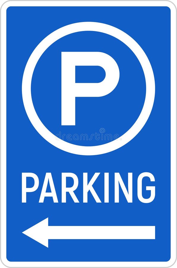 Parking Lot, Road Signs, Set, Vector Icon. Parking Signs Vector. Stock ...