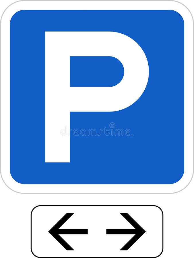 Parking Lot, Road Signs, Set, Vector Icon. Parking Signs Vector ...