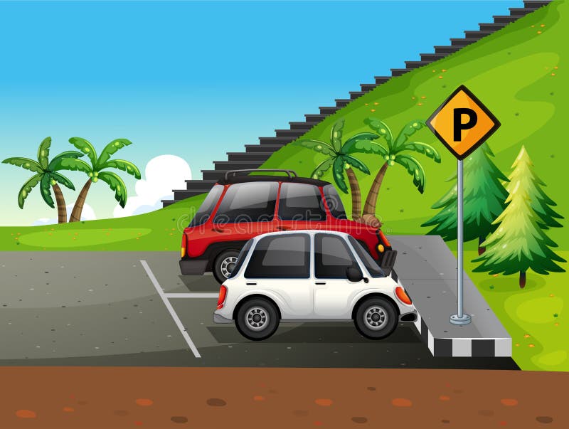 Cartoon Parking Lot Stock Illustrations – 926 Cartoon Parking Lot Stock ...