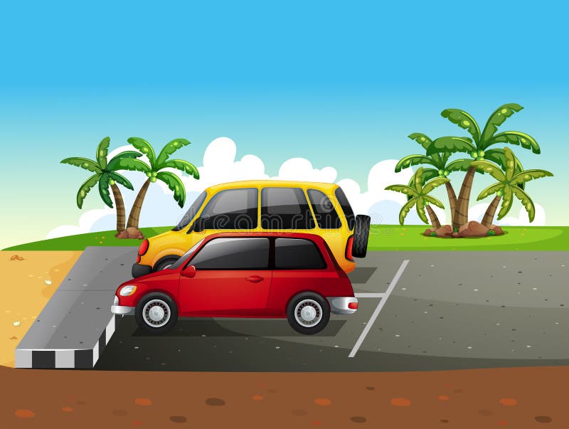 Cartoon Parking Lot Stock Illustrations – 876 Cartoon Parking Lot Stock ...