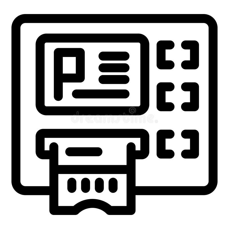 Parking Machine Accepting Payment, Parking Fee, Parking Garage, Parking ...