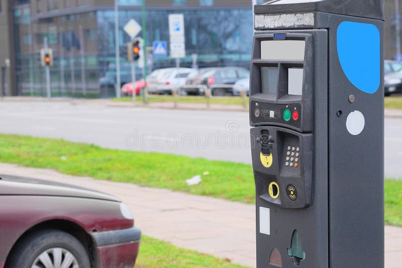 Parking machine stock photo. Image of fuel, multi, paying - 47961946