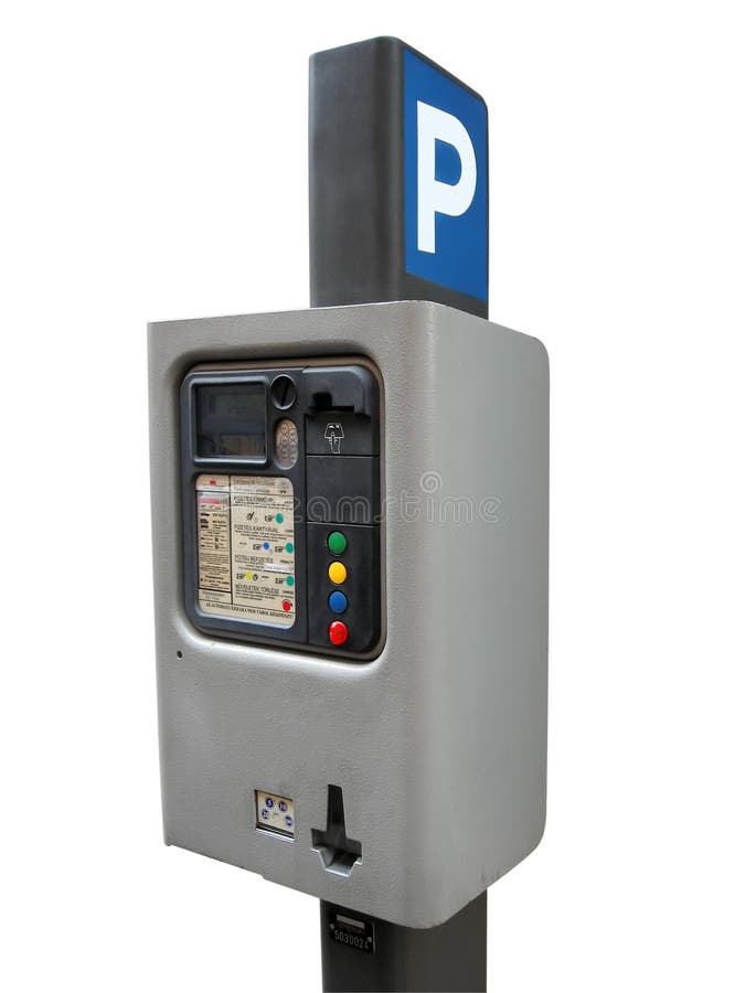Parking Meter stock image. Image of transit, expired, truck - 5468985