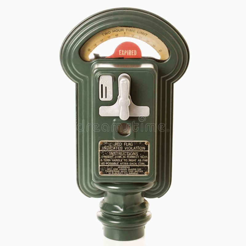 Parking Meter stock image. Image of transit, expired, truck - 5468985