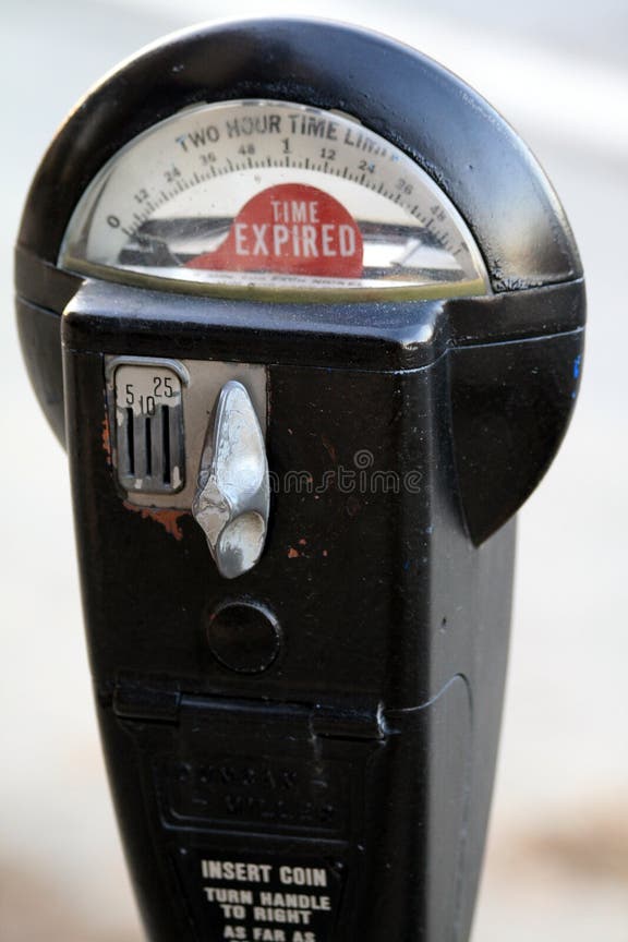 Parking Meter stock image. Image of transit, expired, truck - 5468985