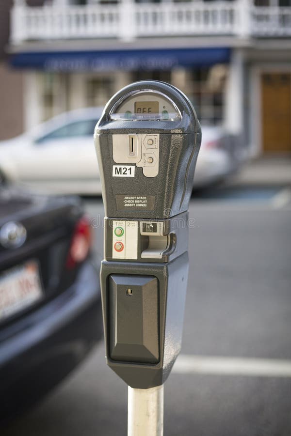 Parking Meter stock image. Image of transit, expired, truck - 5468985