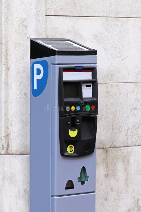 Parking pay station stock photo. Image of station, change - 29243444