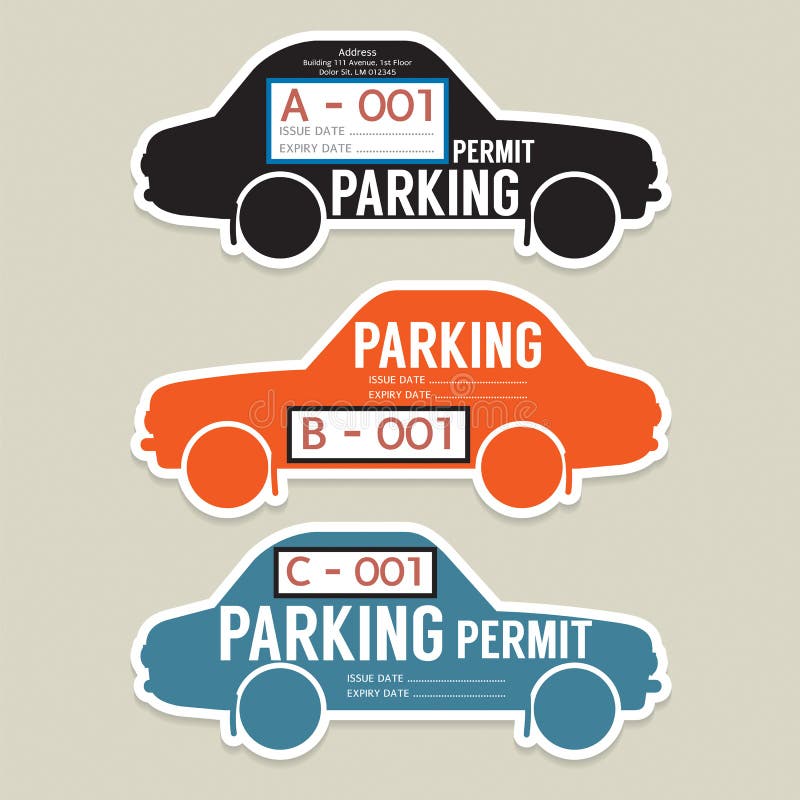 Parking Permit Stock Illustrations – 360 Parking Permit Stock ...
