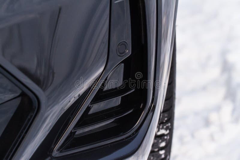 Parking Sensor at Car Bumper. Stock Image - Image of obstacle, radar ...