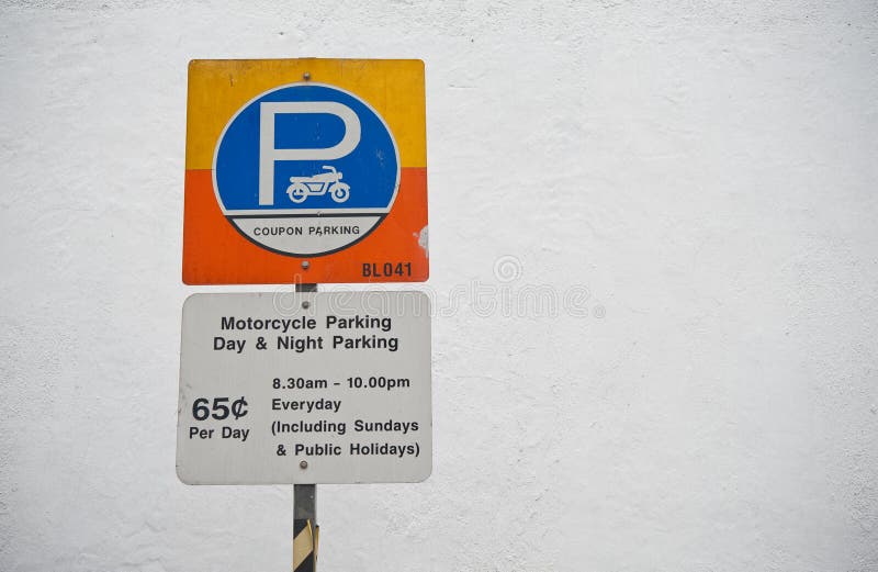 Parking rates stock image. Image of sign, garage, park - 5000691