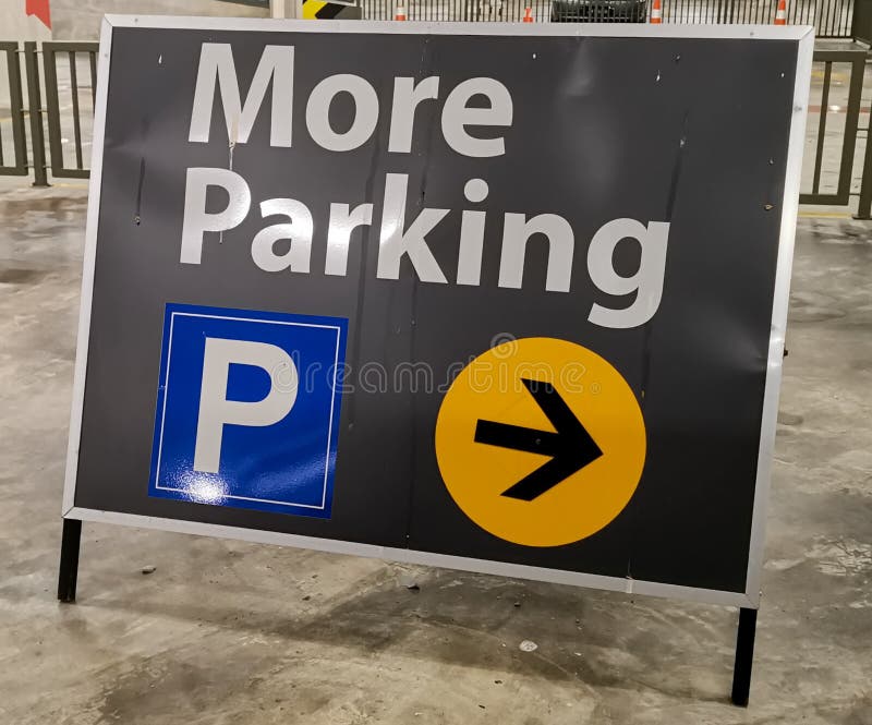 Parking sign board stock image. Image of board, park - 186876907