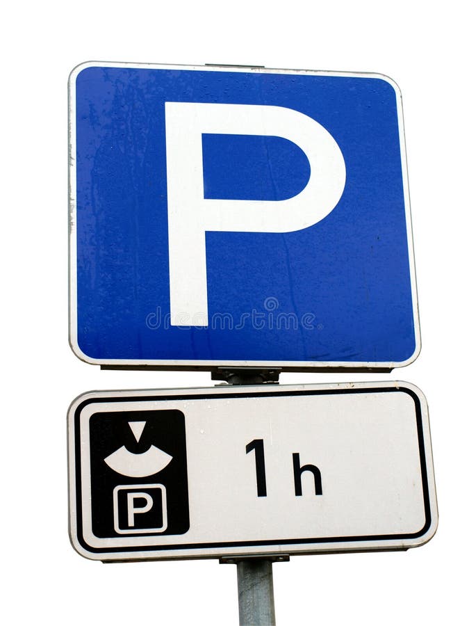 Parking sign stock image. Image of limit, parking, white - 150828203