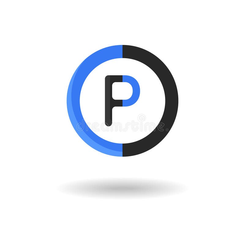Parking Sign Vector Icon. Vector Parking Map Label. Parking Pin ...