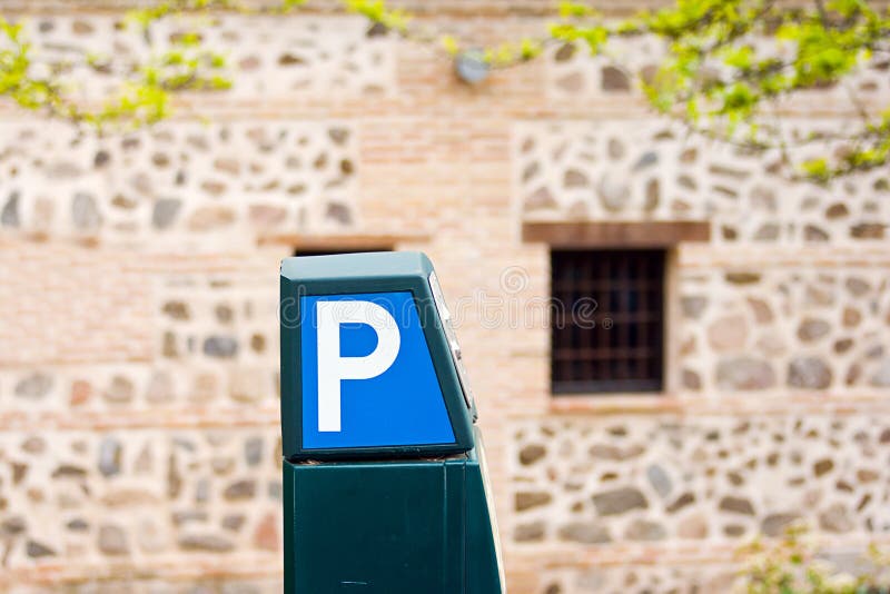 Parking signal stock photo. Image of placard, pointer - 11599244