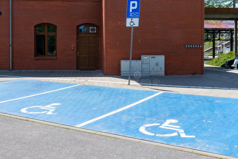 Parking Spaces Disabled People Stock Photos - Free & Royalty-Free Stock ...