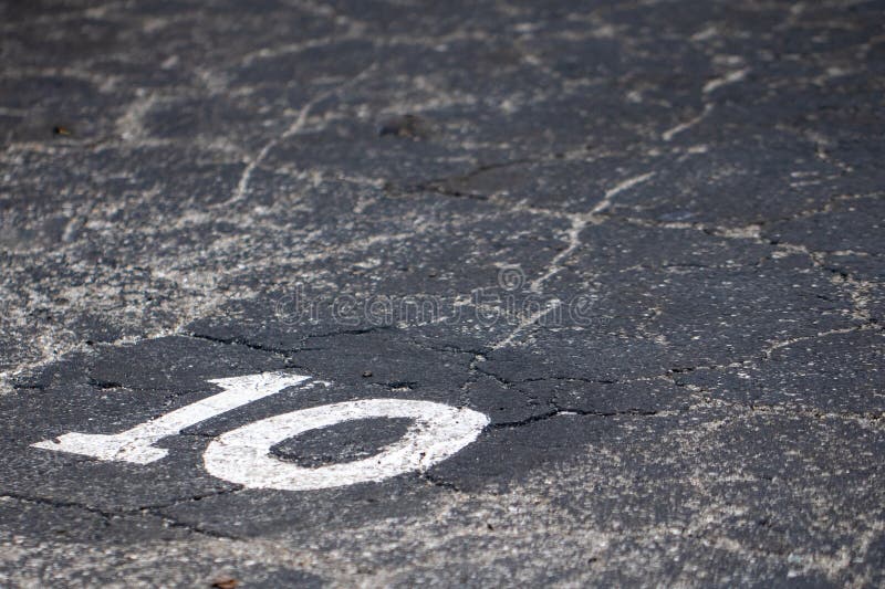 Parking Spot 10 stock image. Image of identification - 317969555