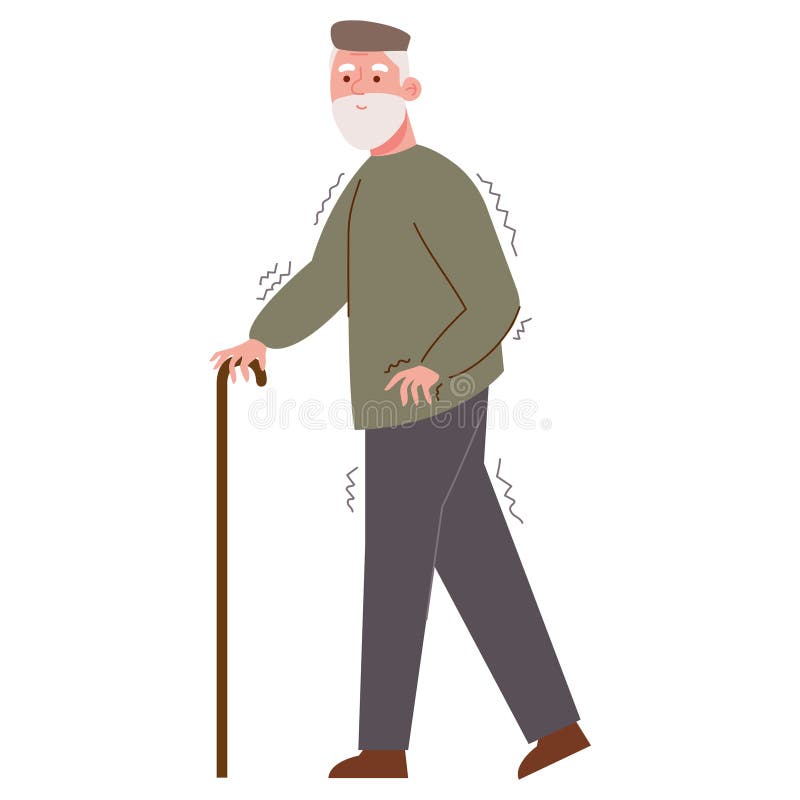 Parkinson rigidity symptom stock vector. Illustration of parkinson ...