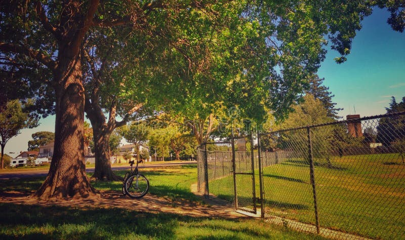 A Parkside stock photo. Image of city, parkside, fense - 82586966