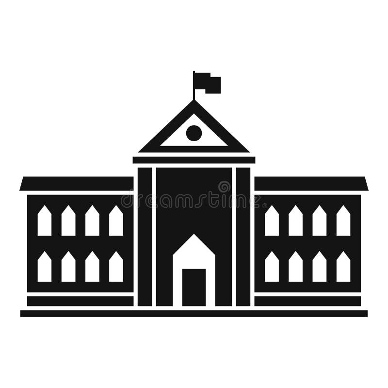 Parliament Architecture Icon, Simple Style Stock Vector - Illustration ...