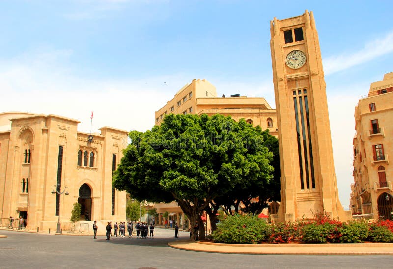 Parliament in Beirut editorial stock photo. Image of historic - 25596188