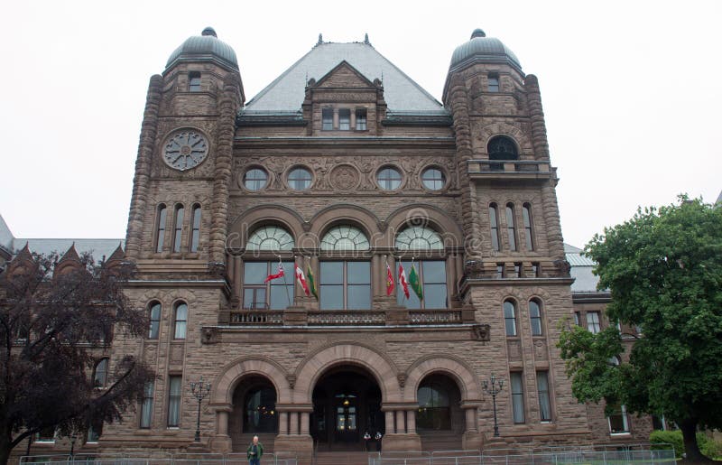 Parliament Buildings, Toronto Editorial Stock Image - Image of building ...