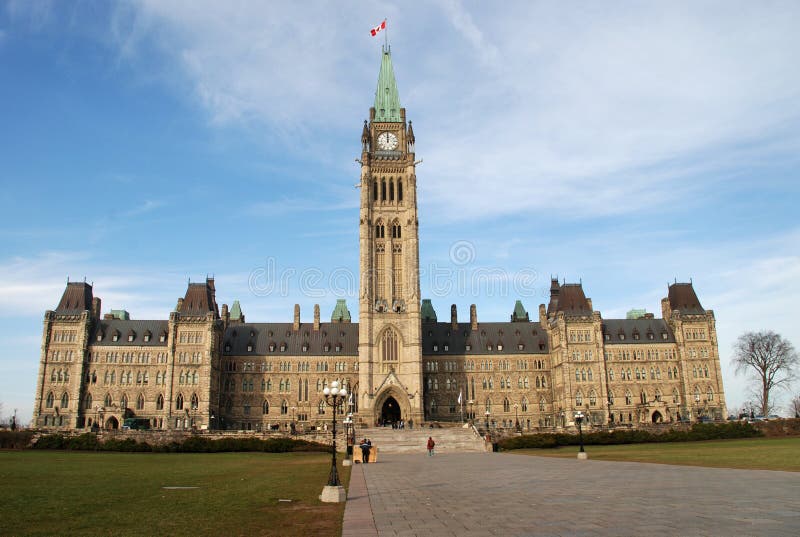 Parliament Buldings Ottawa, Ontario Stock Image - Image of parliament ...