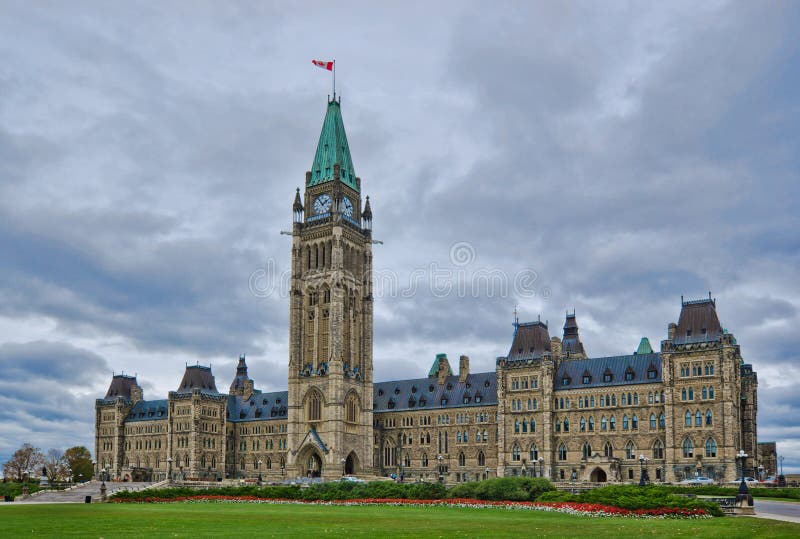 Parliament of Canada stock photo. Image of ontario, historical - 16339360