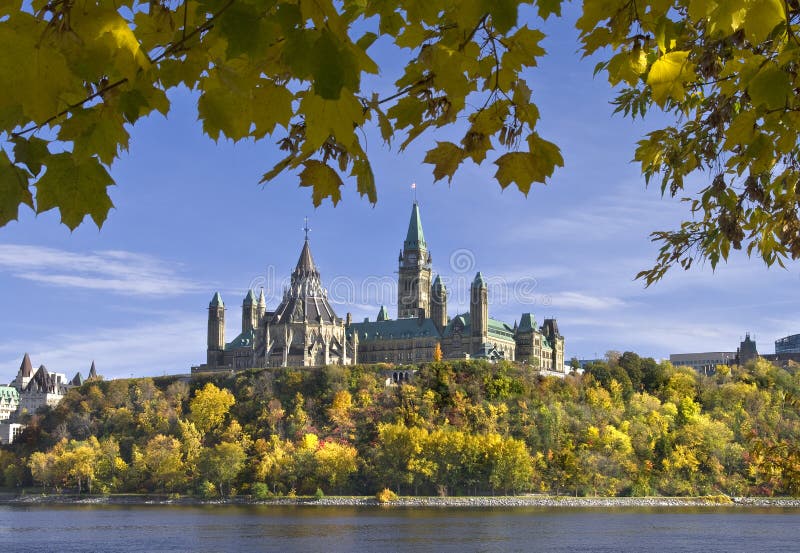 Parliament Hill, Ottawa, Canada Stock Image - Image of tour, tourist ...