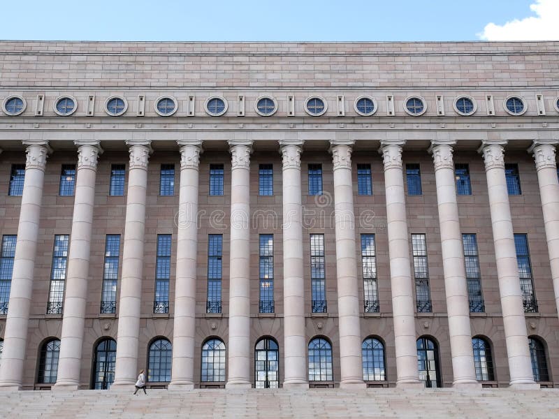 Parliament of Finland stock image. Image of finnish, national - 9464113