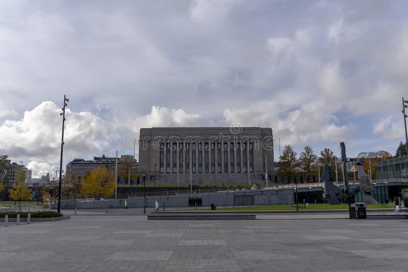 The Parliament of Finland (Eduskunta) in Helsinki Editorial Photo ...