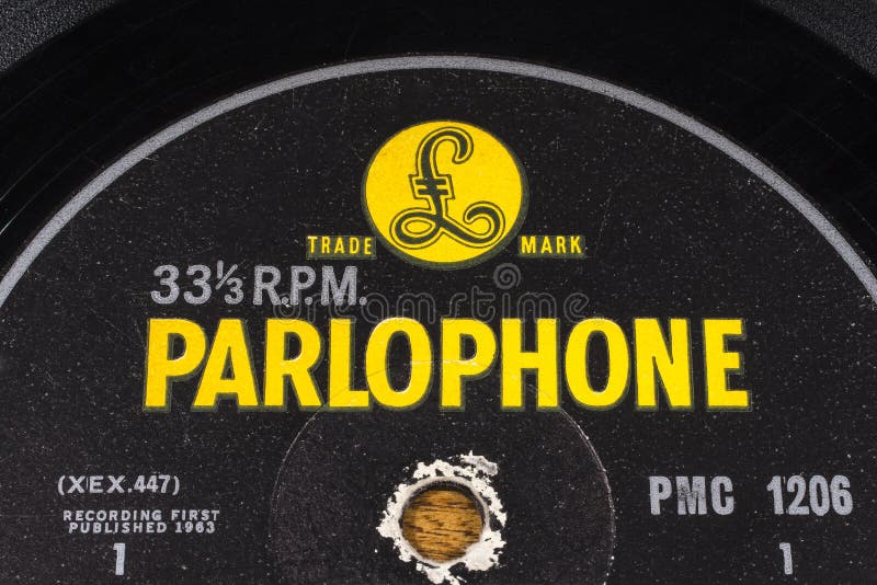 Parlophone Registra El Logotipo Fotografía editorial - Imagen de ...