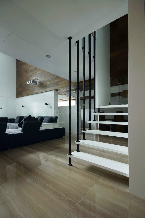 Parlor stock image. Image of interior, furniture, steps - 24472235