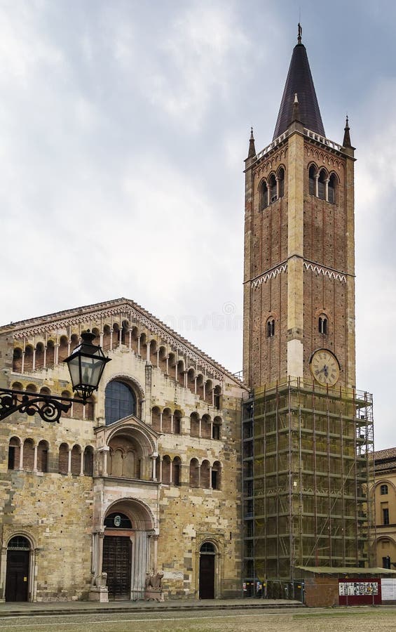 Parma Cathedral Duomo, Italy Stock Photo - Image of parma, catholic ...