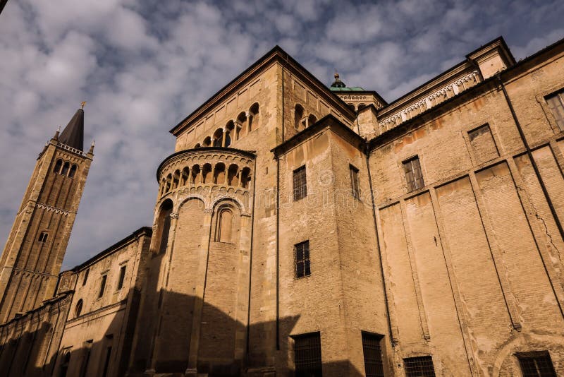 Parma Cathedral, Parma, Italy. Stock Image - Image of italian ...