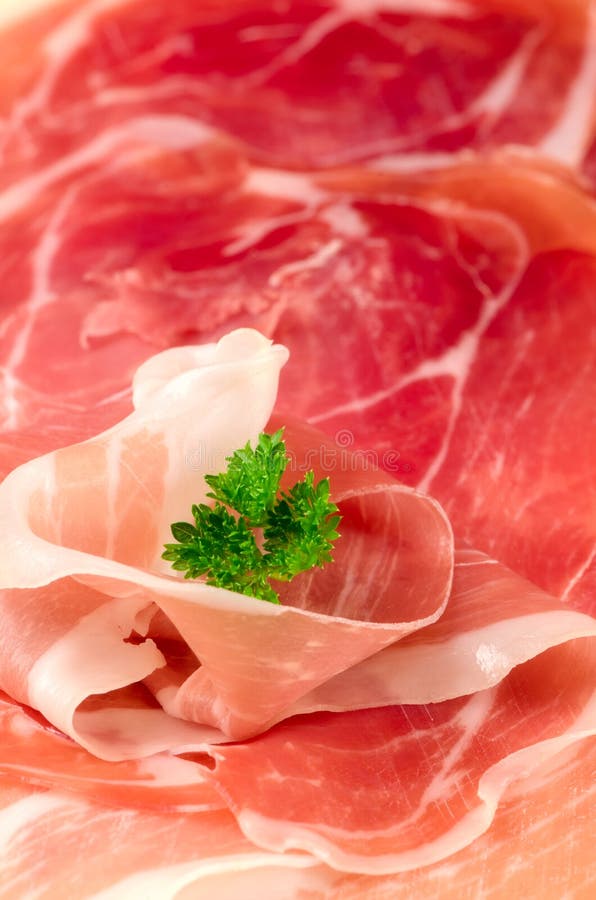 Parma ham. stock image. Image of diagonal, parmacotto - 32625575