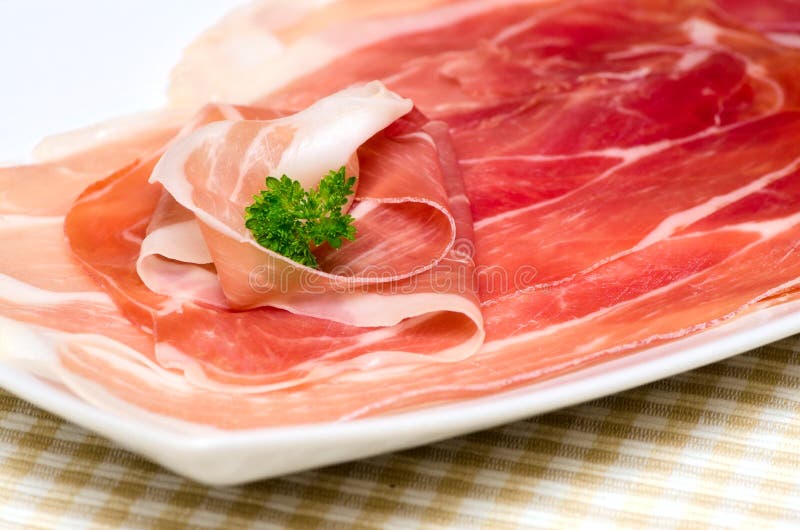 Parma ham. stock photo. Image of hungry, fine, italy - 32625576