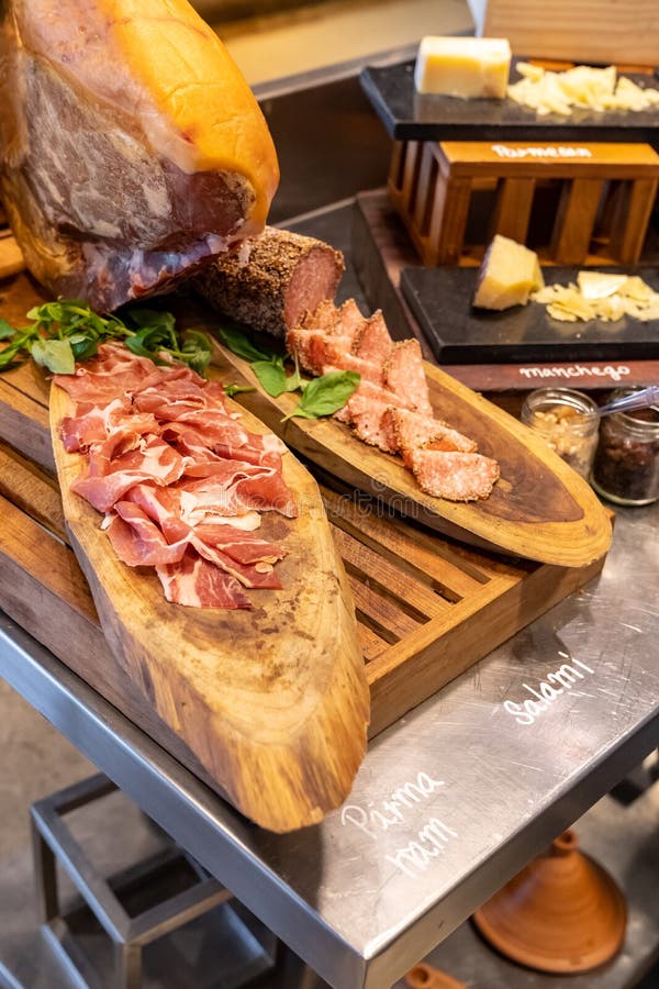 Parma Ham Line Buffet Restaurant Stock Photos - Free & Royalty-Free ...