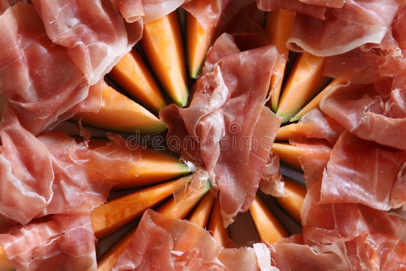 Parma Ham and Melon stock photo. Image of cold, italy - 13325098