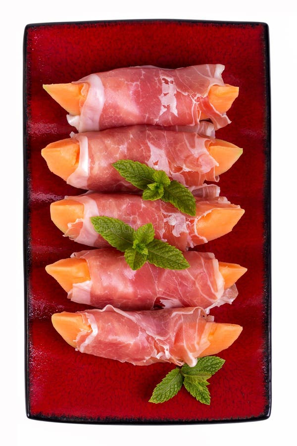 Parma ham and melon stock photo. Image of appetizer, dish - 31861030
